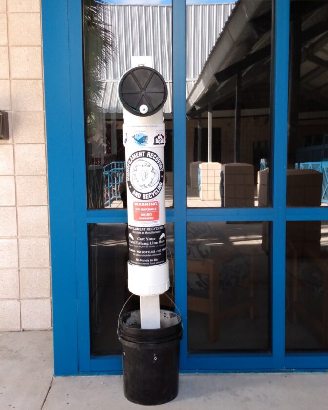 Monofilament bin installed at island school - SANIBEL-CAPTIVA - Island ...